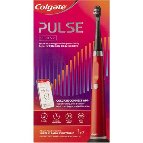 Colgate Pulse Connected Series 2 Deep Clean And Whitening Electric