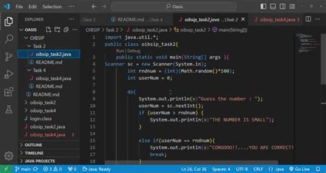 Video Yashvi Khandelwal On Linkedin Project Java Oasisinfobyteinternship Gamedevelopment