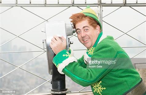 Buddy The Elf And Jovie From Elf The Musical Visit The Empire State
