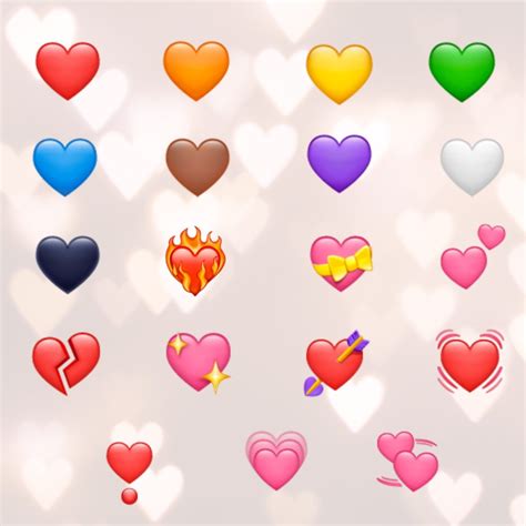 Total 84 Imagen Significado De Los Corazones Emojis V Vrogue Co