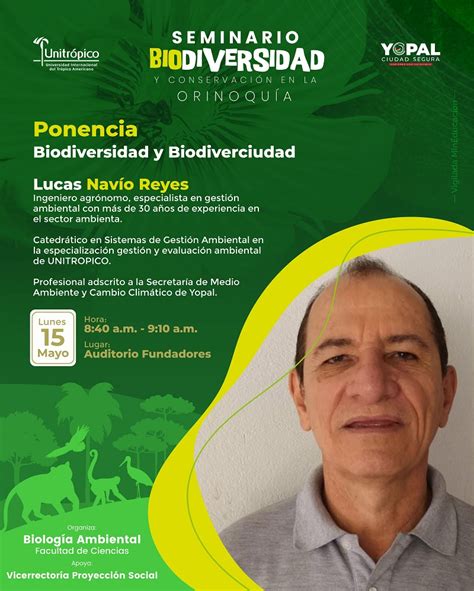 Celebraremos el Día Mundial de la Biodiversidad con el seminario