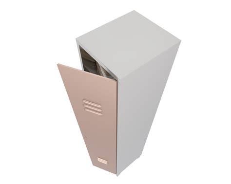 Gym Lockers Isolated On Background 3d Rendering Illustration