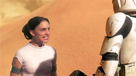 Senator Padme Amidala In Combat Fatigues On Geonosis Star Wars Padme