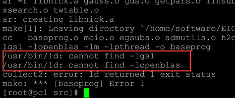 usr bin ld cannot find lopenblas 小鲨鱼2018 博客园