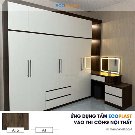 Tủ Quần Áo Ecoplast Tdv121 Tấm Nhựa Ecoplast