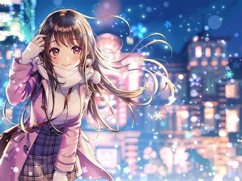 Pretty Anime Girl Wallpapers Wallpaper Cave