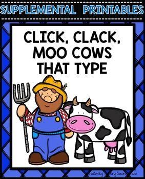 Click Clack Moo Cows That Type Activities Artofit