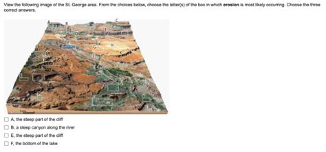 Solved View The Following Image Of The St George Area From Chegg