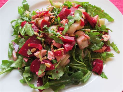 What Amy Ate Today Arugula Beet Salad