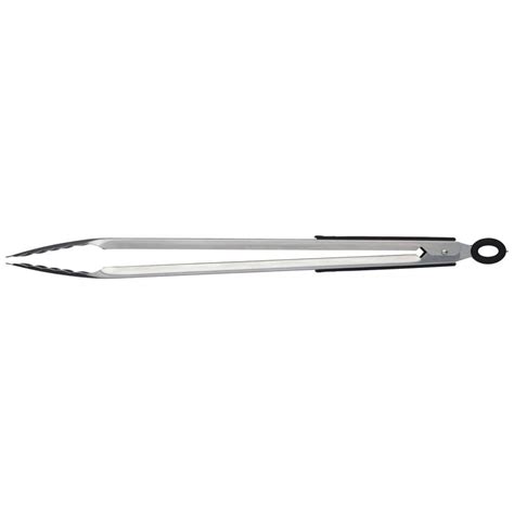 Masterclass Heavy Duty Stainless Steel Kitchen Tongs With Soft Grip 40