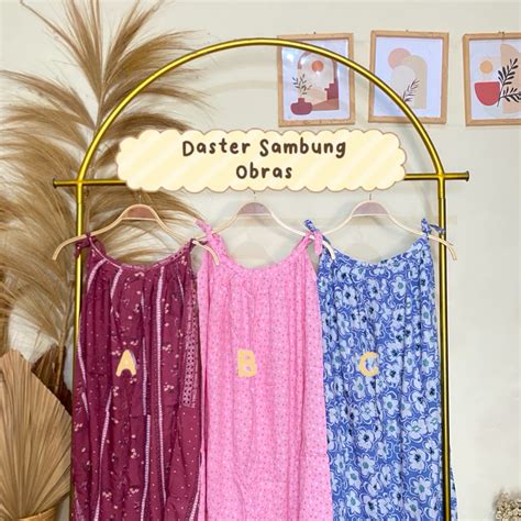 Jual Daster Sambung Full Rayon Sudah Obras Part 1 Pilih Motif Geser