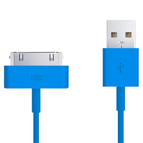 Apple Pin To Usb Charging Cable Iphone M Sky Blue