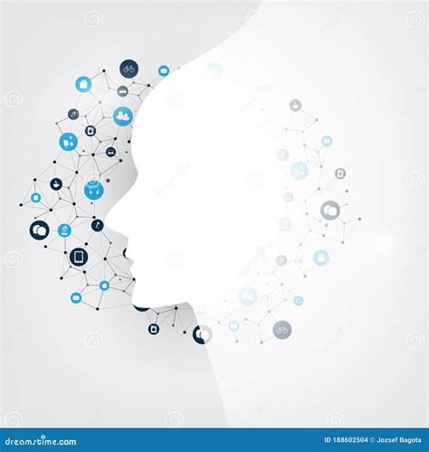 Modern Style Futuristic Machine Learning, Artificial Intelligence, Cloud Computing and IoT ...