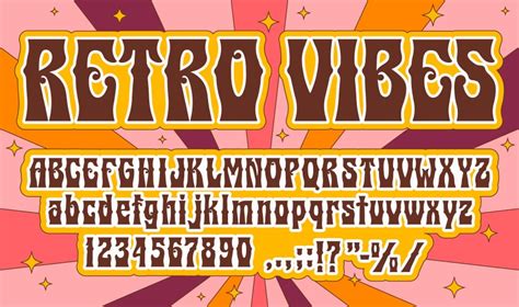 Psychedelic Lettering Fonts