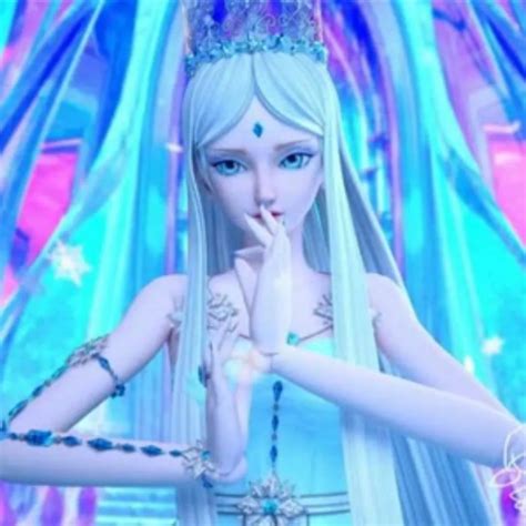 叶罗丽精灵梦冰公主 水中观月 051980621389662的画本故事 画本故事