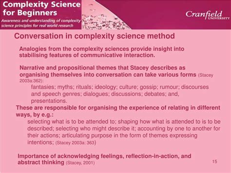 Ppt An Introduction To Complex Adaptive System Theory And Key Concepts