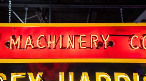 Massey Harris Double Sided Porcelain Neon Dealership Sign At The World