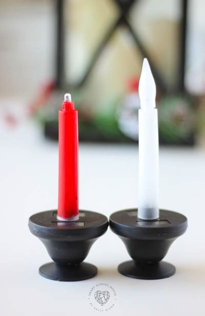 Glowing Solar North Pole Snow Globe Made With An Ornament