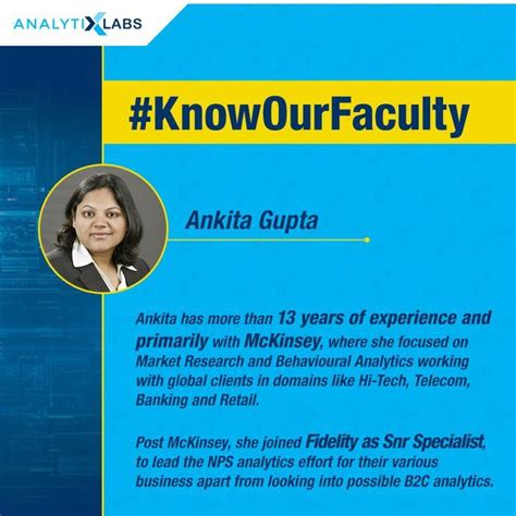 analytixlabs on linkedin ankita has more than 13 years of experience
