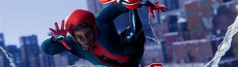 Miles Morales Unmasked Hooded Into The Spider Verse Princec23 At