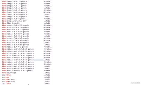 Ubuntu内核操作查看可使用内核、安装内核及额外模块、选择默认启动内核ubuntu 选择内核 Csdn博客
