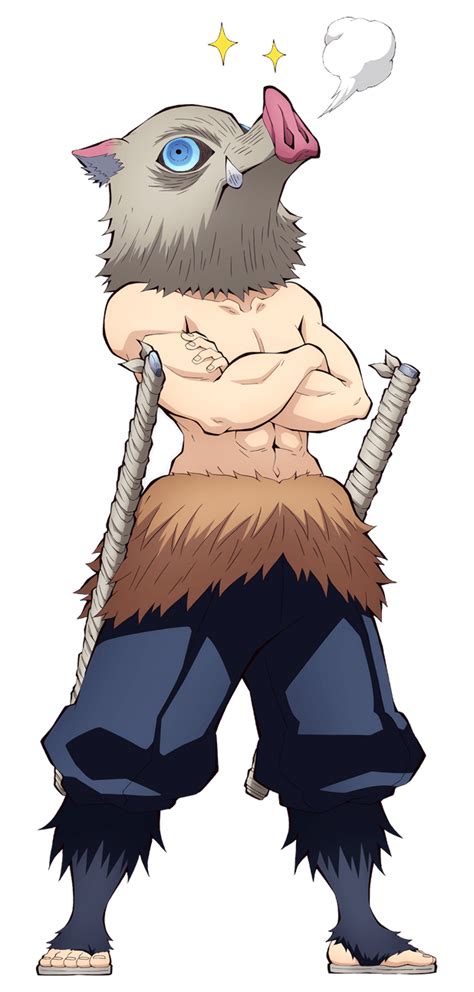 Inosuke Hashibira Render By Lunuel On Deviantart