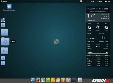 pinguy os phiên bản linux distro đẹp và “thân thiện”