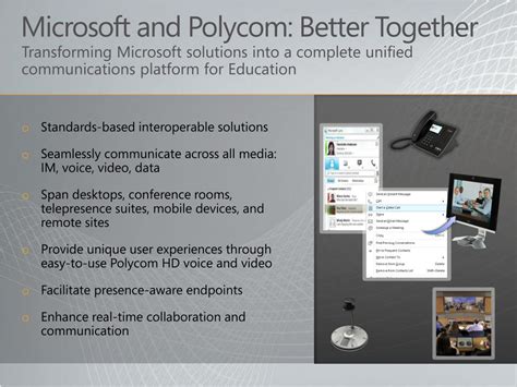 PPT Microsoft And Polycom PowerPoint Presentation Free Download ID 731816