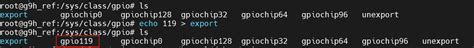 Semidrive G G Ptg Sysfs Gpio