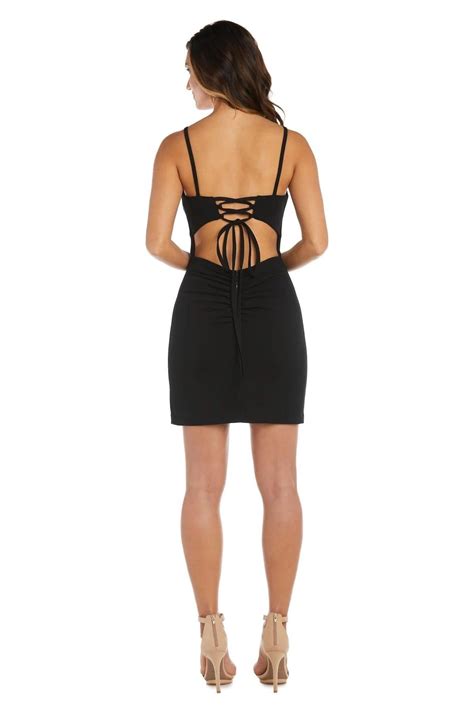 Black Morgan And Co 13038 Homecoming Short Cocktail Dress For 6699