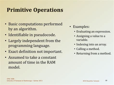 Ppt Cpsc 3200 Algorithm Analysis And Advanced Data Structure