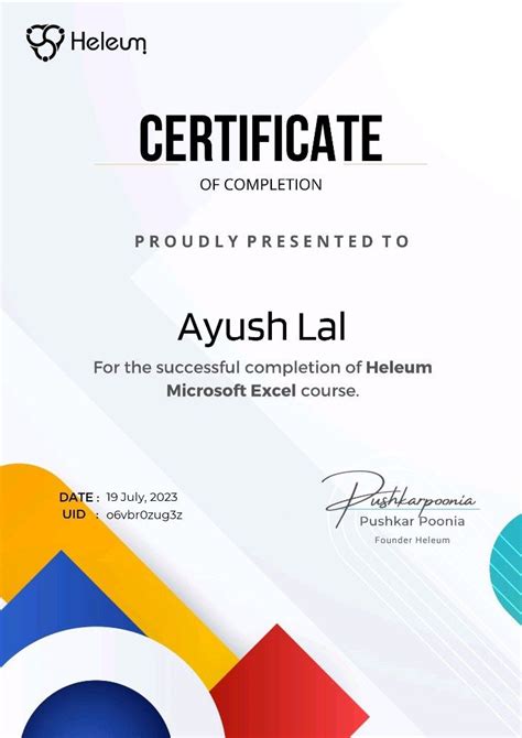 Ayush Lal On Linkedin I Have Successfully Completed A Certificate