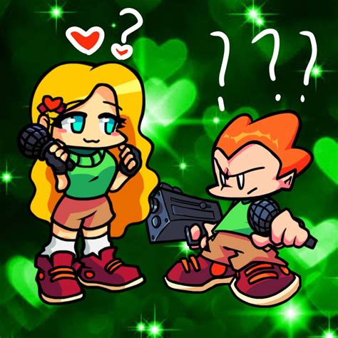 Sun X Pico Fnf 💛🧡💚💚