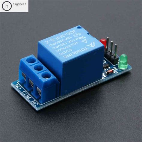 โมดูลสวิตช์รีเลย์ dc 5v 1 ช่อง สําหรับ arduino raspberry pi arm avr 5