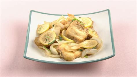 白身魚の煮込み レモン風味 【公式】daigoも台所～きょうの献立 何にする？～