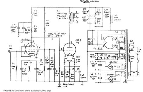 300b Schematic Recommendations Valve Amplifier Integrated Amp Used