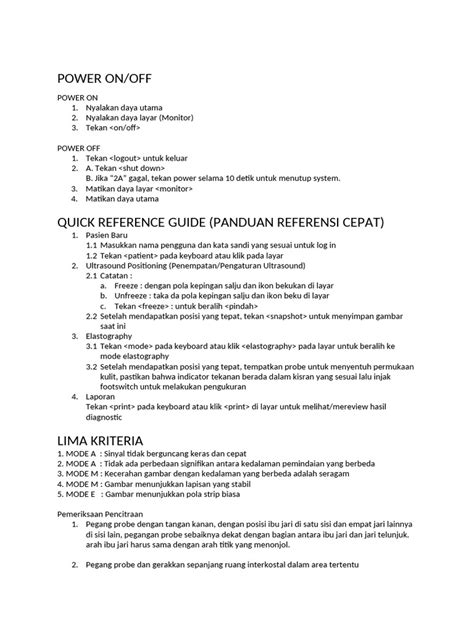 Quick Reference Quide Pdf