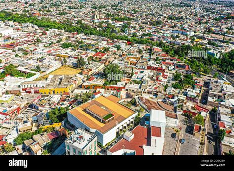 Aerial Landscape Or Aerial View Of The City Of Victoria De Durango In Durango Mexico