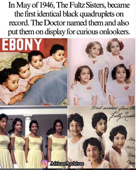 Mikael Wagner On Linkedin The Fultz Quadruplets Were Born May 23 1946