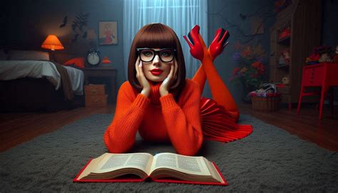 Velma Reading Origami By Fckimmel On Deviantart