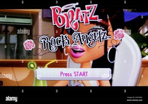 Bratz Rock Angelz Nintendo Gamecube Videogame Editorial Use Only