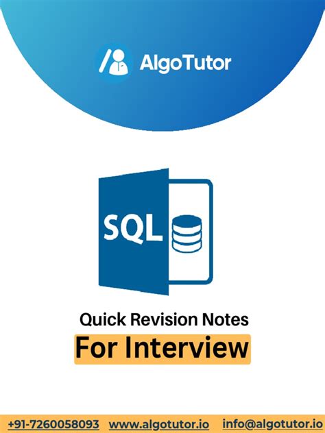 Sql Notes Pdf Teaching Methods And Materials