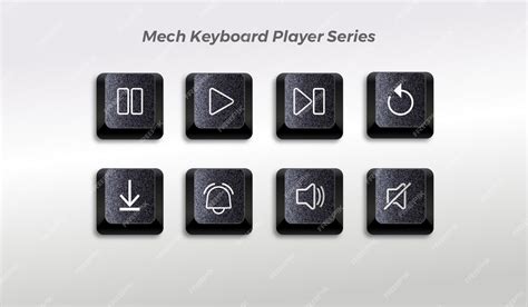 Premium Vector Mech Keyboard 3d Icon Premium Vector Mech Keyboard 3d Icon