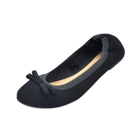 Wanyng Womens Ladies Flat Causal Shoes Singles Pointed Lazy Shoes Work