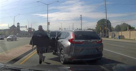 Another Road Rage Incident Was Caught On Video In Brampton