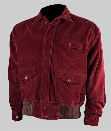 The Shining Jack Torrance Maroon Corduroy Jacket Usjackets