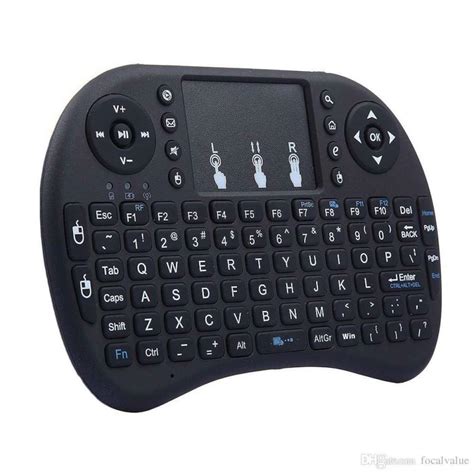 Mini Touch Pad Rf 500 Wireless With 3 Colour Backlight Keyboard Mouse Online Shopping And Price In