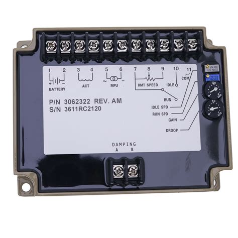Fridayparts New Cummins Speed Controller 3062322 For Cummins Generator