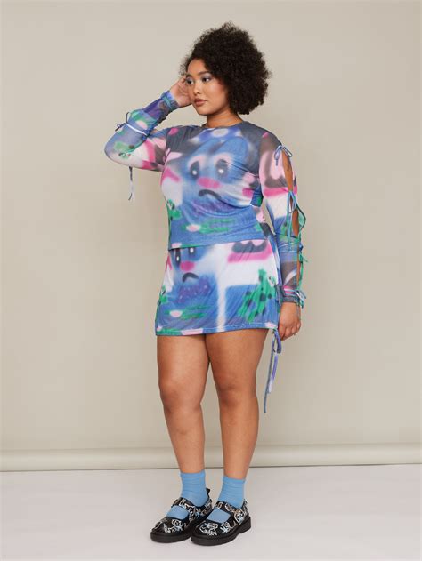 Womens Skirts And Dresses Printed Dresses And Skirts Lazy Oaf