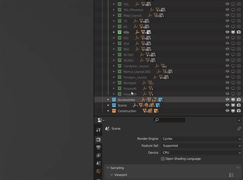 Outliner Keyboard Render Kit Documentation